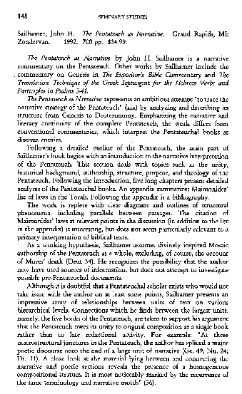(PDF) The Pentateuch as Narrative: A Biblical-Theological Commentary ...