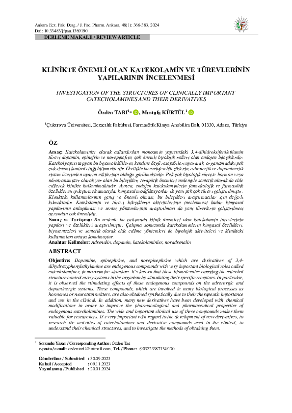 (PDF) Investigation of the Structures of Clinically Important ...
