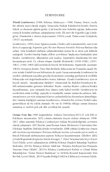 (PDF) FERDYDURKE 2024 YKY