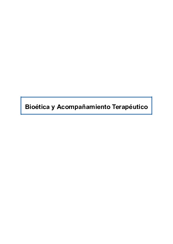 (PDF) Bioética y Acompañamiento Terapéutico