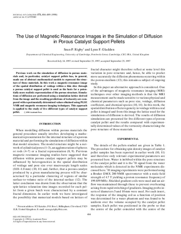 (PDF) The Use of Magnetic Resonance Images in the Simulation of ...