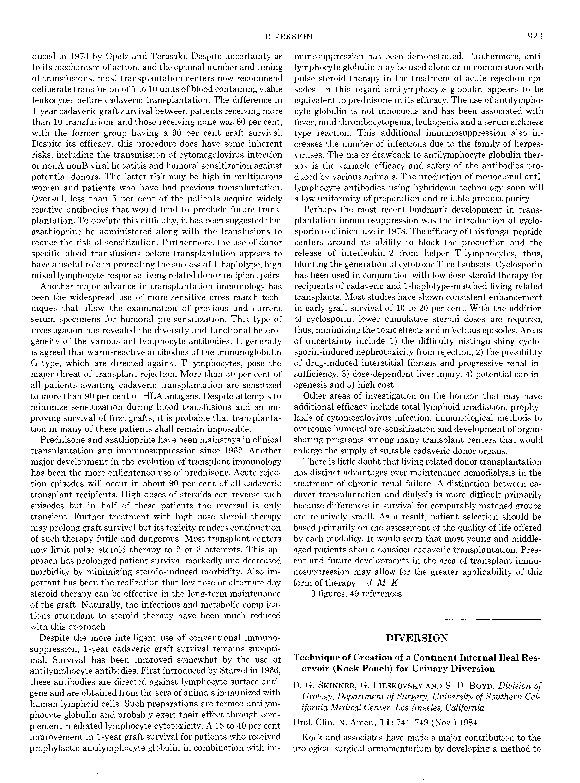 (PDF) Technique of Creation of a Continent Internal Ileal Reservoir ...