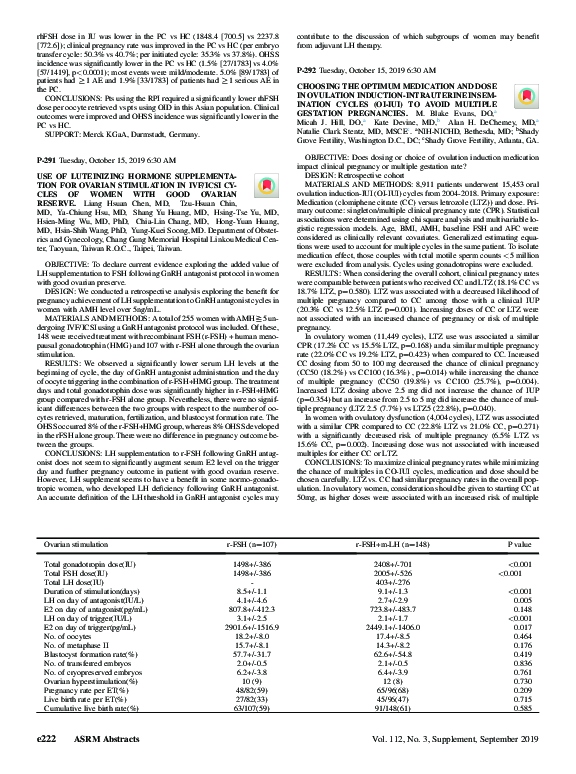 (PDF) Choosing the optimum medication and dose in ovulation induction ...