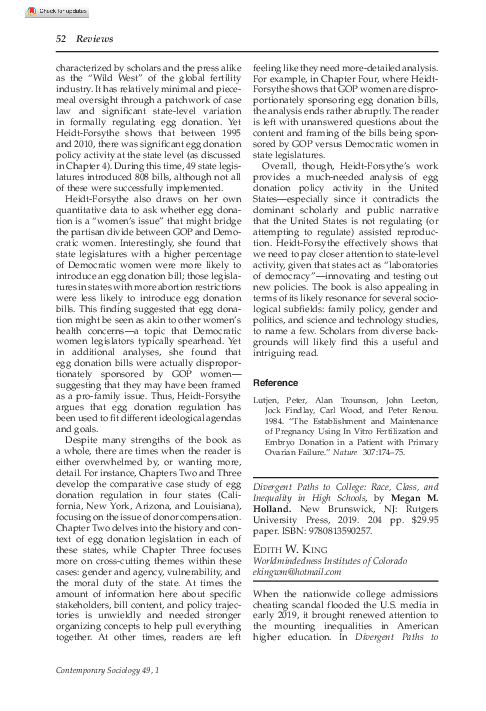 (PDF) Divergent Paths to College: Race, Class, and Inequality in High ...