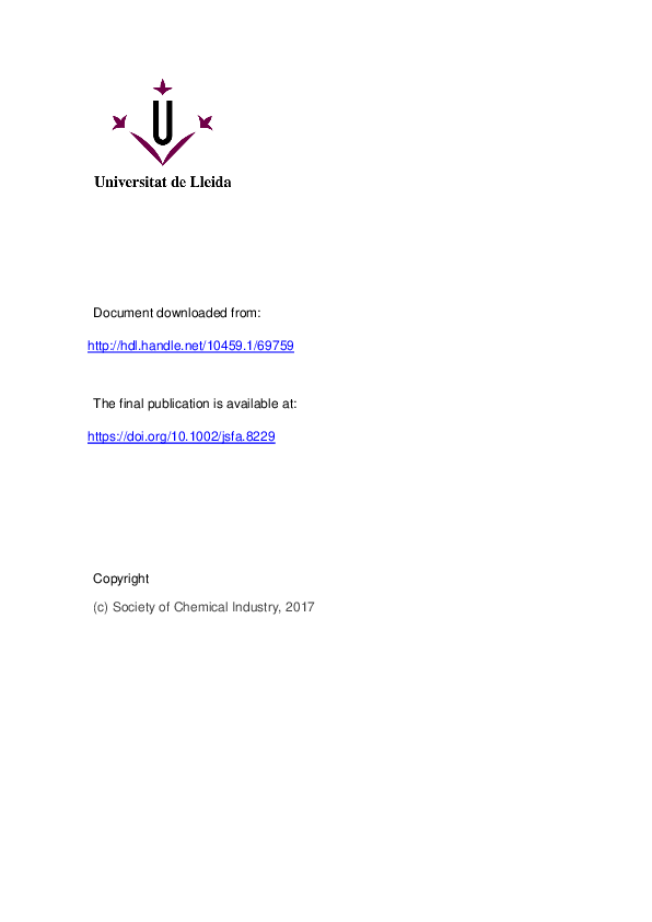 (PDF) Dry formulations of the biocontrol agent Candida sake CPA-1 using ...