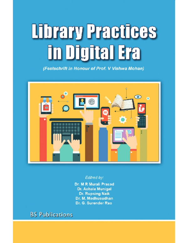 (PDF) Digital Literacy and its role in effective library services