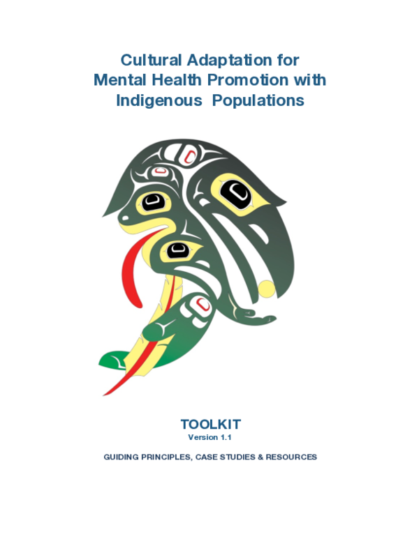 (PDF) Cultural Adaptation for Mental Health Promotion with Indigenous ...
