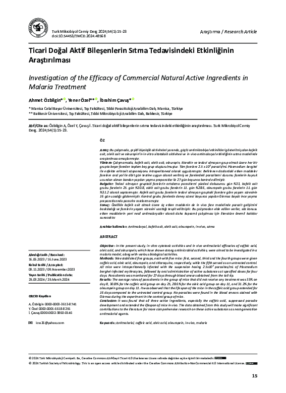 (PDF) Investigation of the Efficacy of Commercial Natural Active ...
