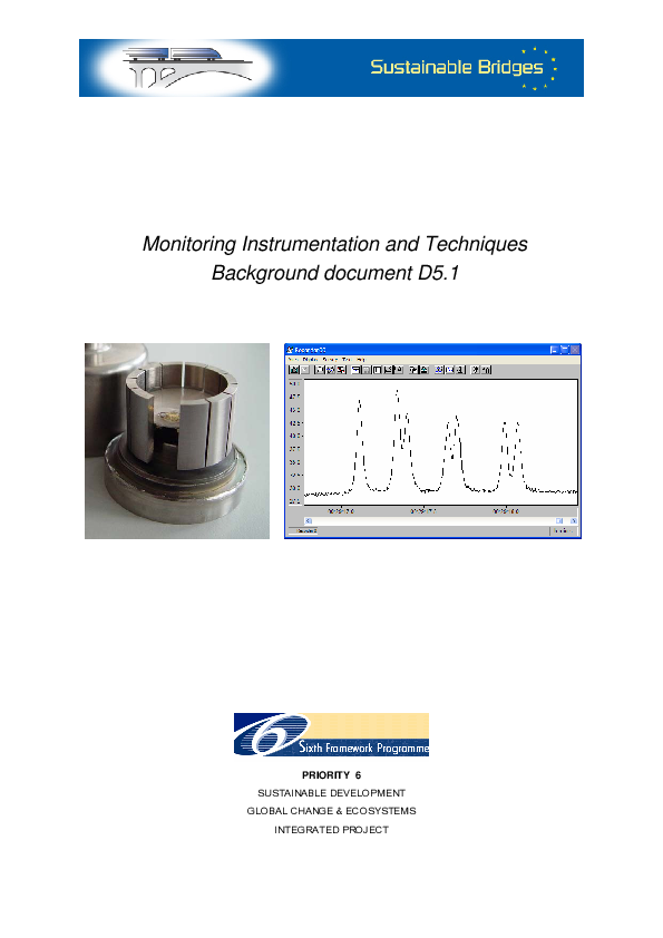 (PDF) Monitoring Instrumentation and Techniques : Sustainable Bridges ...