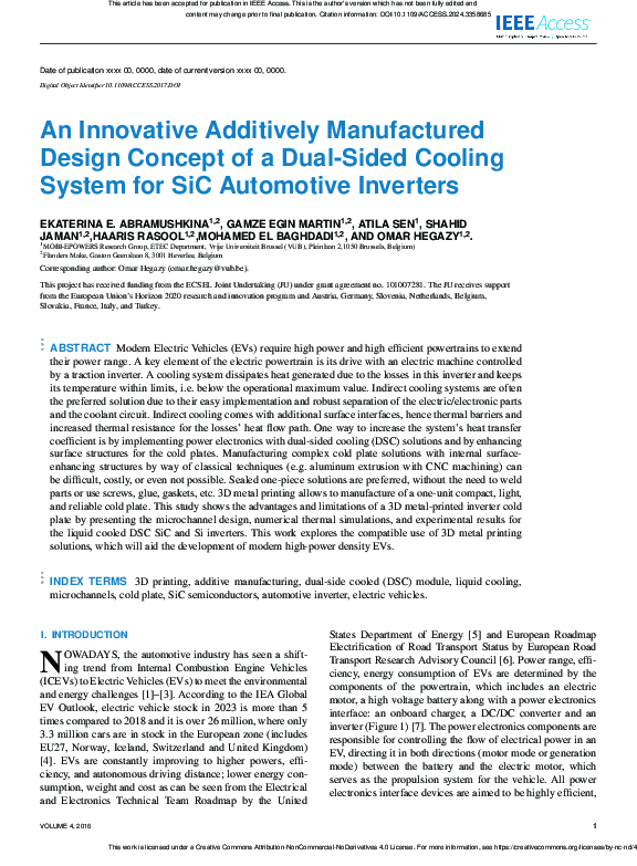 (PDF) An Innovative Additively Manufactured Design Concept of a Dual ...