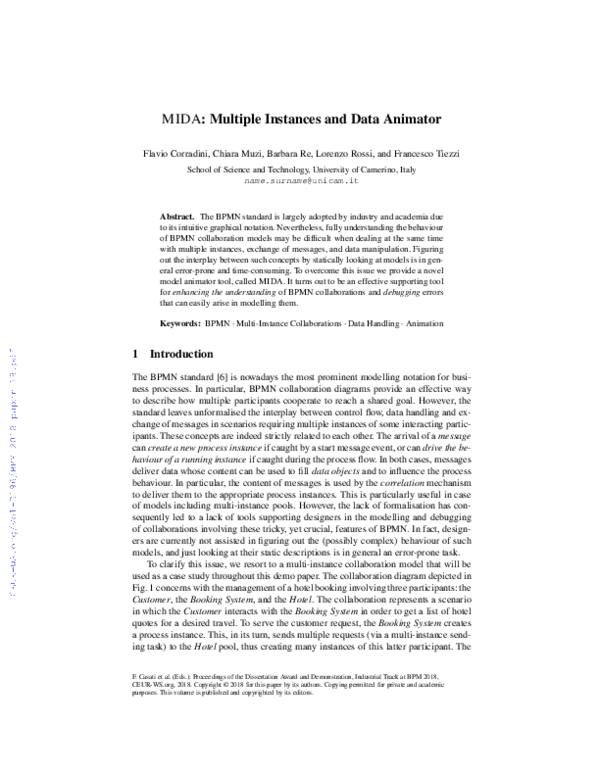 (PDF) MIDA: Multiple Instances and Data Animator