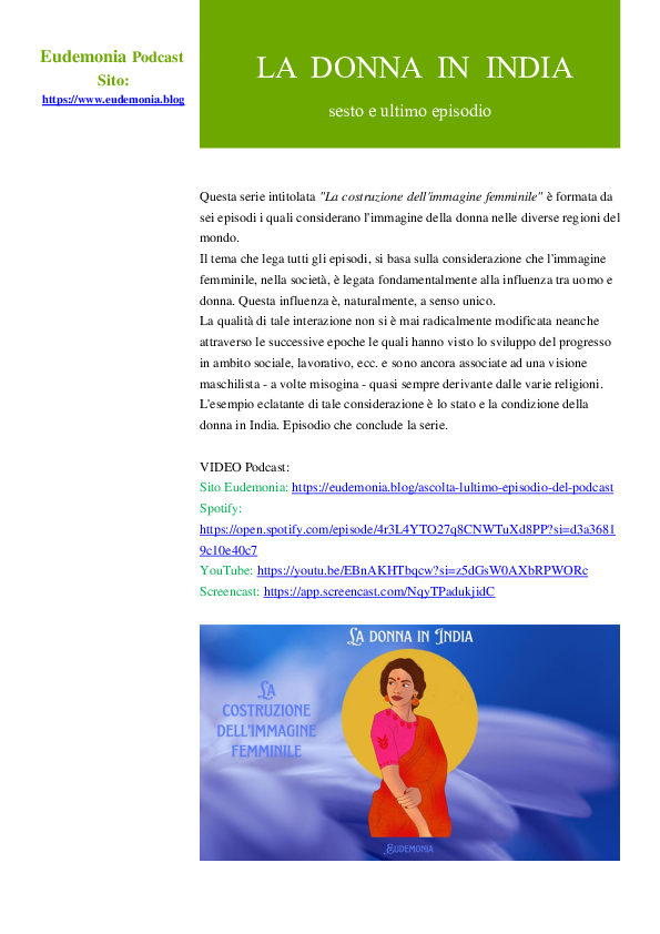 (PDF) La donna in India