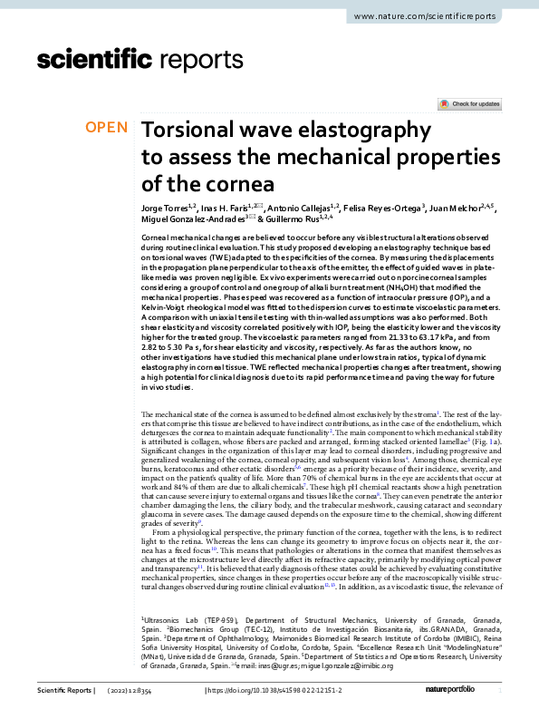 (PDF) Torsional wave elastography to assess the mechanical properties ...