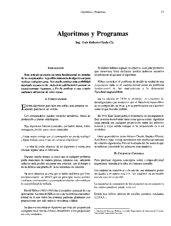 (PDF) Algoritmos y programas