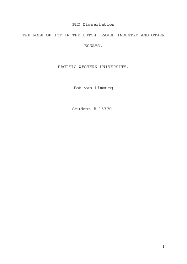 (PDF) Computer reservation systems