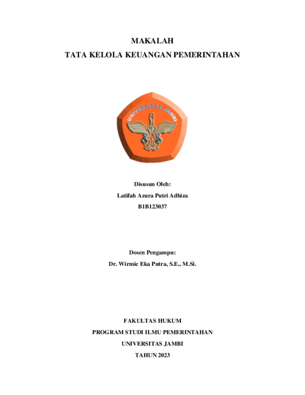 (PDF) Latifah Azura Putri Adhiza B1B123037 Bab