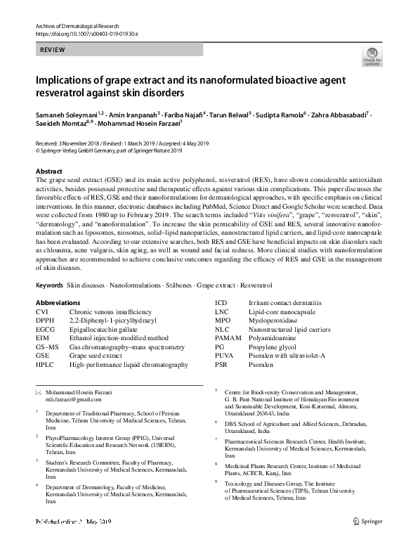 (PDF) Implications of grape extract and its nanoformulated bioactive ...