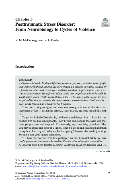 (PDF) Trauma, Autism, and Neurodevelopmental Disorders: Integrating ...