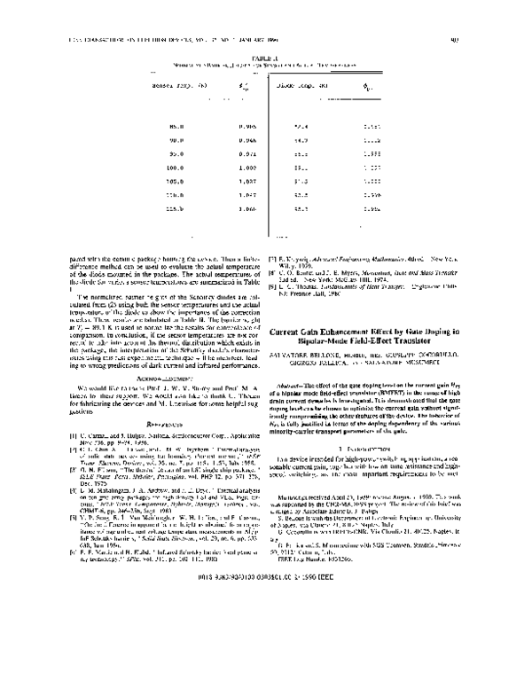 (PDF) Current gain enhancement effect by gate doping in bipolar-mode ...