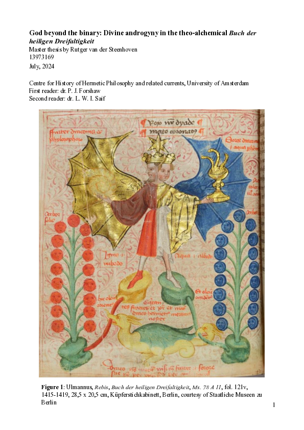 (PDF) God beyond the binary: Divine androgyny in the theo-alchemical ...