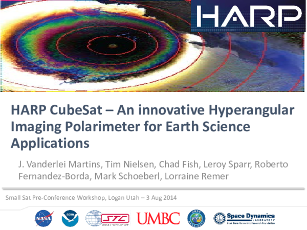 (PDF) HARP CubeSat – An innovative Hyperangular Imaging Polarimeter for Earth Science Applications