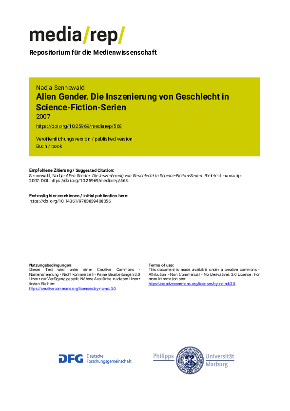 (PDF) Alien Gender