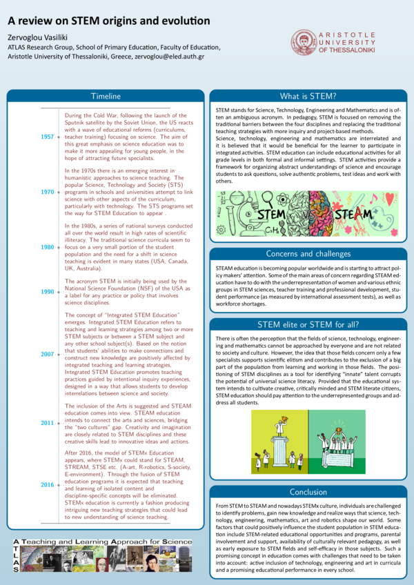 (PDF) A review on STEM origins and evolution