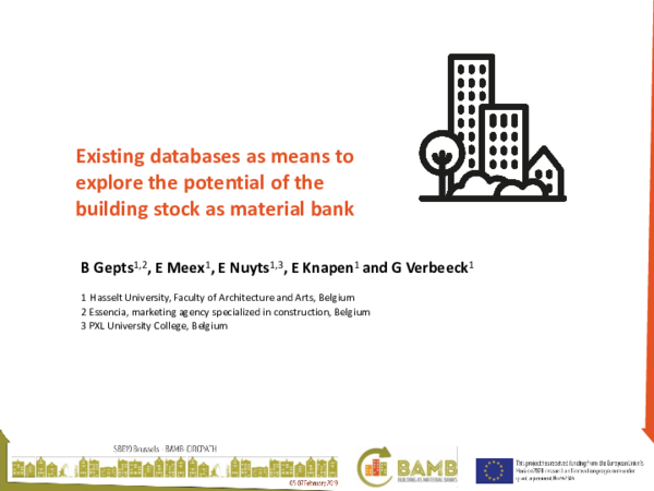 (PDF) Utilizing Existing Buildings as Material Banks