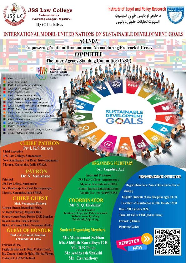 (PDF) INTERNATIONAL MODEL UNITED NATIONS ON SUSTAINABLE DEVELOPMENT GOALS