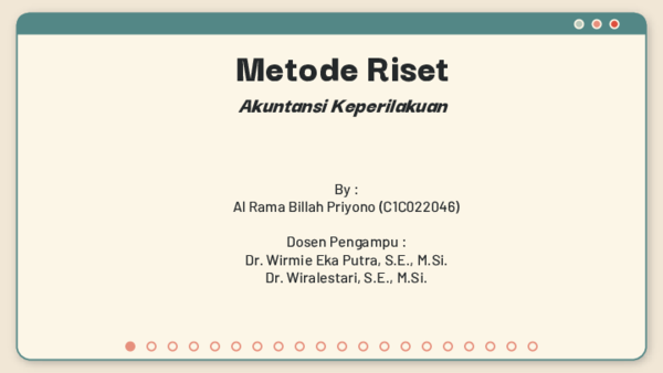 (PDF) Metode Riset dalam Akuntansi Keperilakuan
