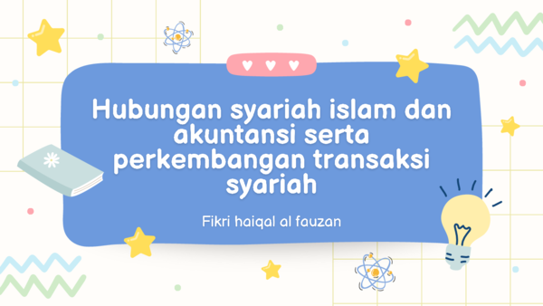 (PDF) PPT Hubungan syariah islam dan akuntansi serta perkembangan ...