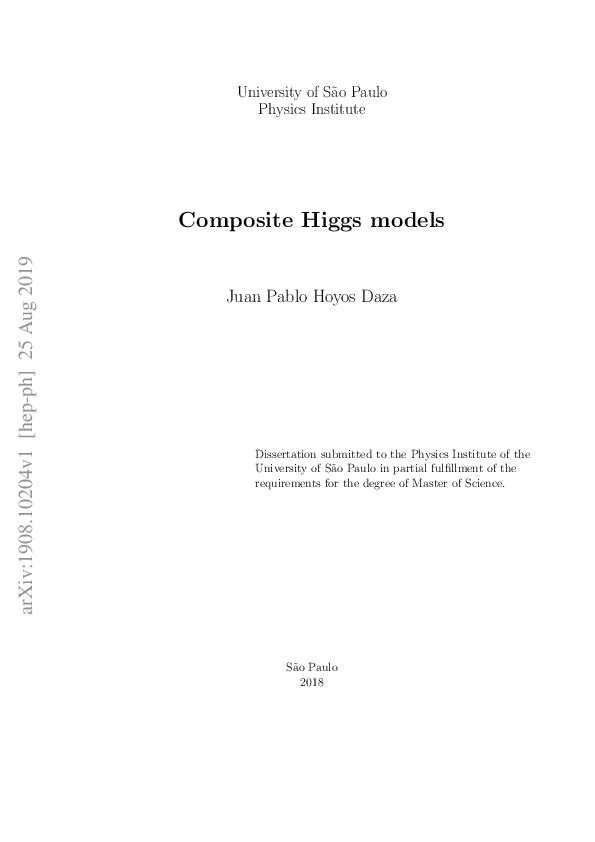 (PDF) Composite Higgs Models