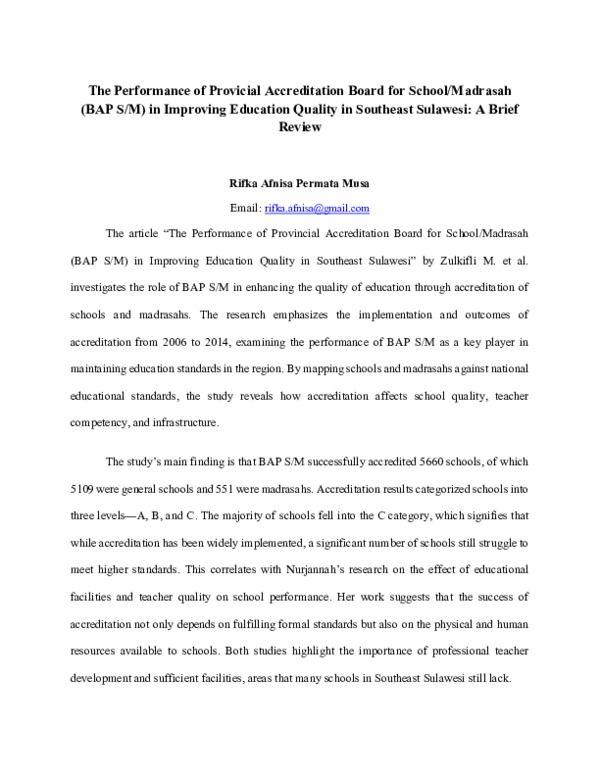 (PDF) Sample 1_Research Article Review