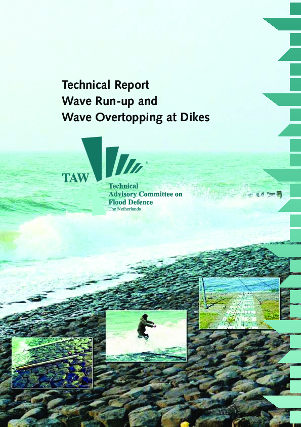(PDF) Technical report wave run-up and wave overtopping at dikes