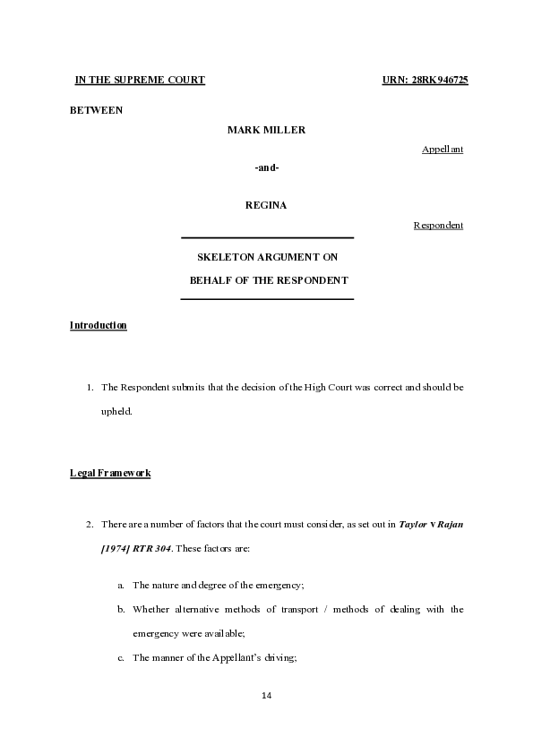 (PDF) skeleton argument - sample IV