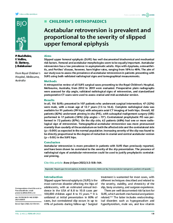 (PDF) Acetabular retroversion is prevalent and proportional to the ...
