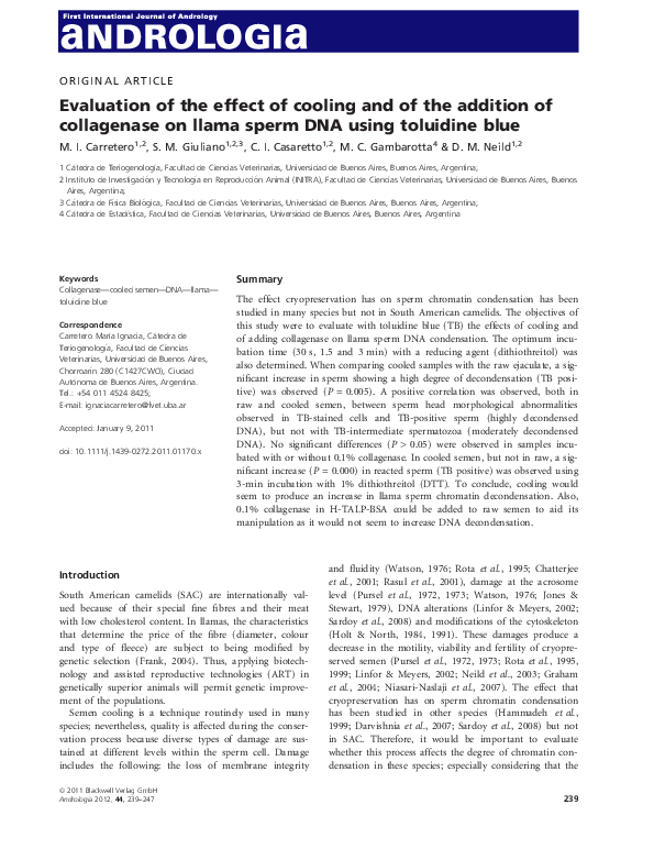 (PDF) Evaluation of the effect of cooling and of the addition of ...
