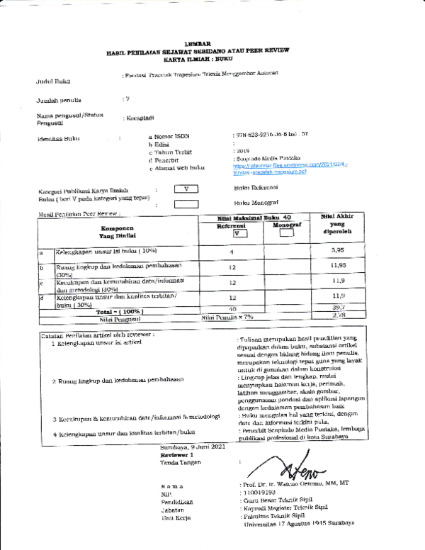 (PDF) Fondasi Pracetak Trapesium Teknik Menggambar Autocad