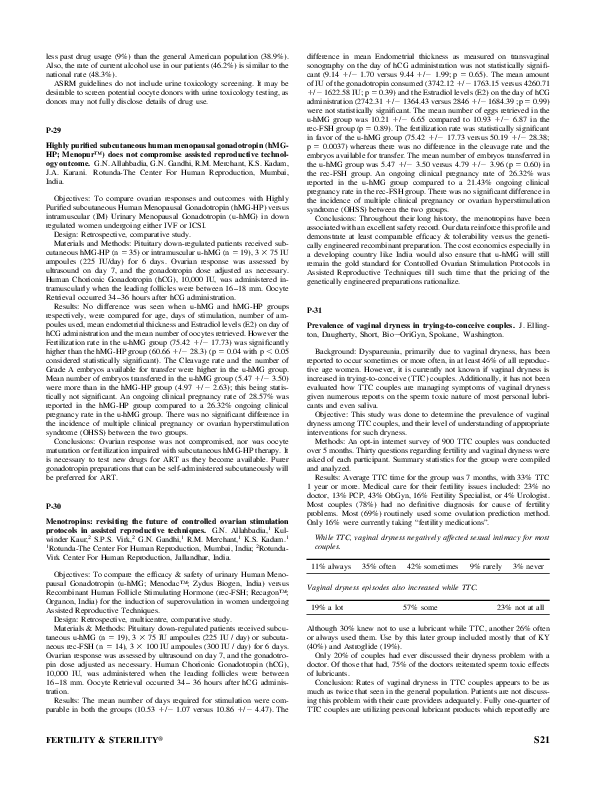 (PDF) Menotropins: revisiting the future of controlled ovarian ...