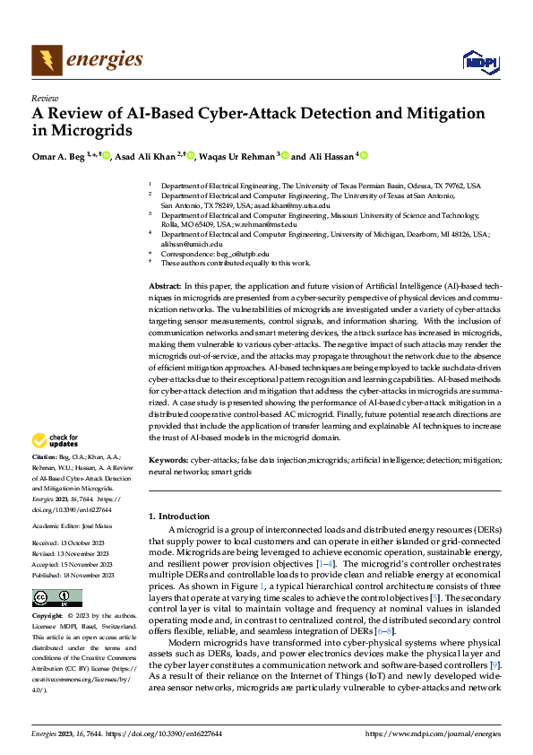 (PDF) A Review of AI-Based Cyber-Attack Detection and Mitigation in ...