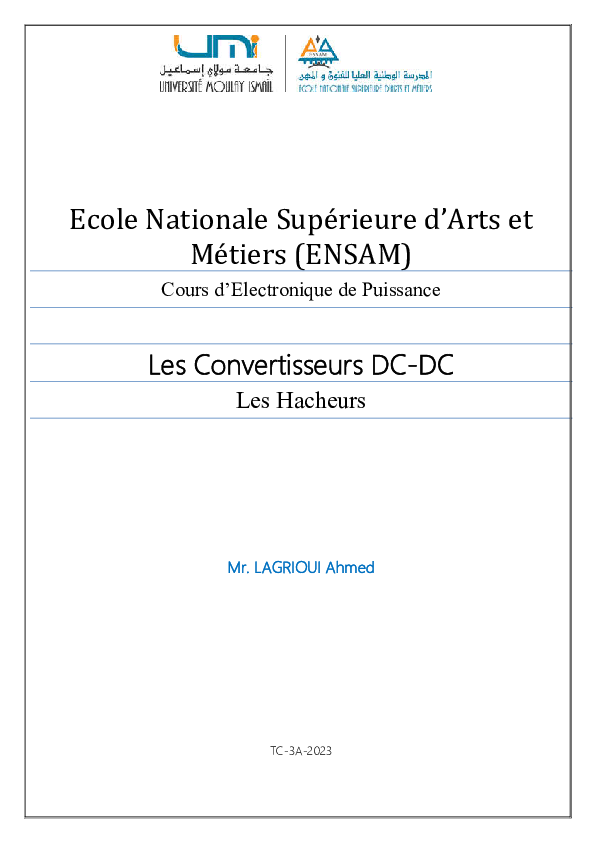 Pdf Ensam Meknes
