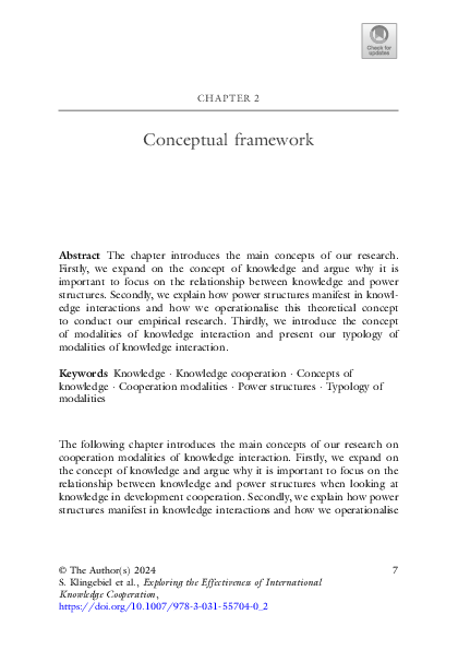 (PDF) Conceptual framework