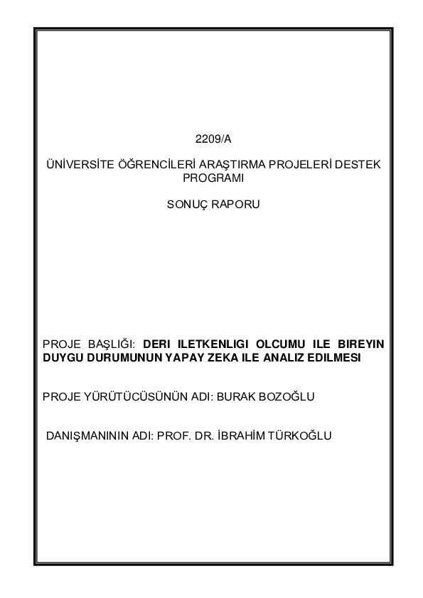 (PDF) 𝗧𝘂̈𝗯𝗶𝘁𝗮𝗸 2209/A Sonuç Raporu Nihai Proje Dokümantasyonu By Burak ...