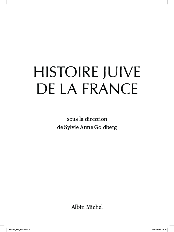 (PDF) ‘La Provence et les débuts de la kabbale.’ In: Histoire juive de ...
