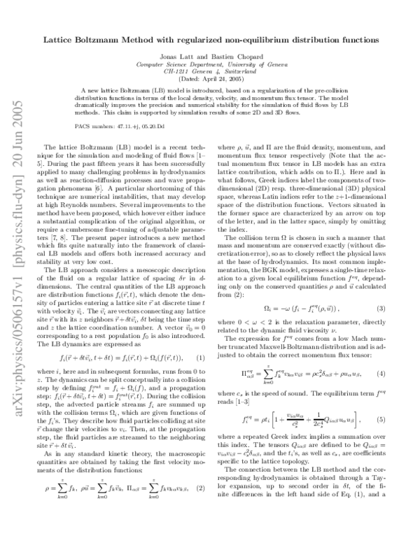 Lattice Boltzmann Method with regularized non-equilibrium distribution functions