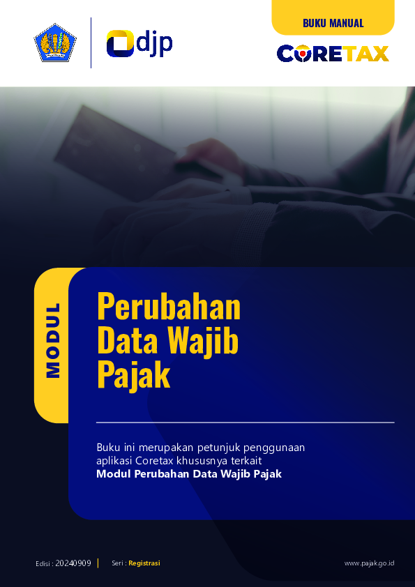 (PDF) CORETAX - 7A. Perubahan Data Wajib Pajak