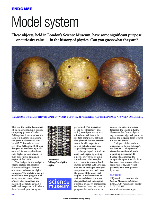 (PDF) Model system