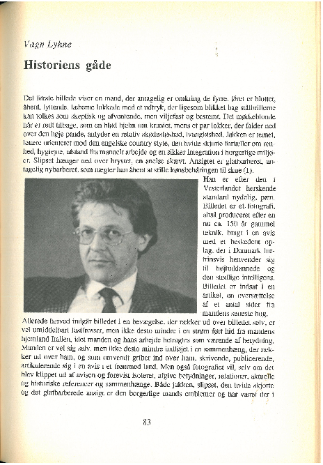 (PDF) Historiens gåde