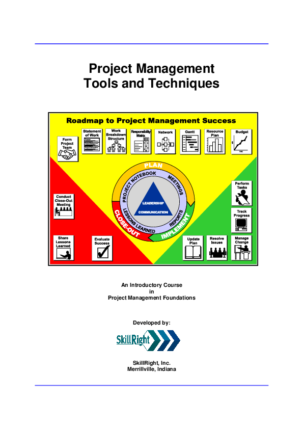 (PDF) Project Management Tools and Techniques