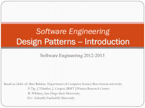 (PDF) What is a Pattern